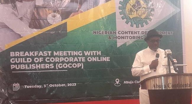 NCDMB urges indigenous oil operators to comply with Nigerian Content ...